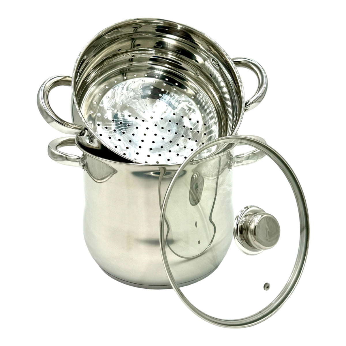 Stainless Steel Couscousiere 8L, 12L, 14L | Couscous Pot by Mazyana | BSAHA