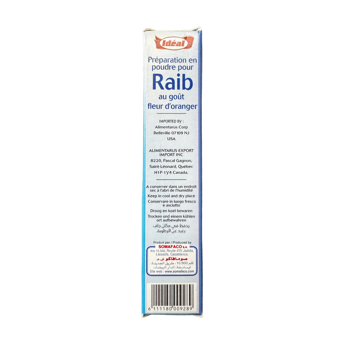 Idéal Orange Blossom Flavored Raïb Mix | BSAHA